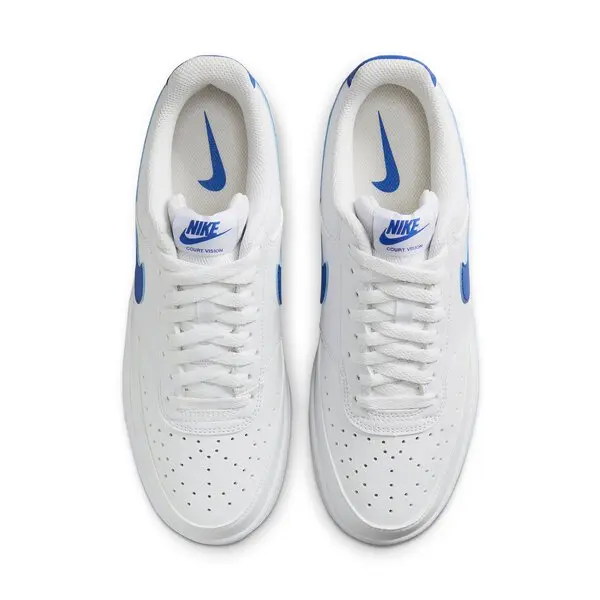 Nike Court Vision Low Sneakers - White/blue