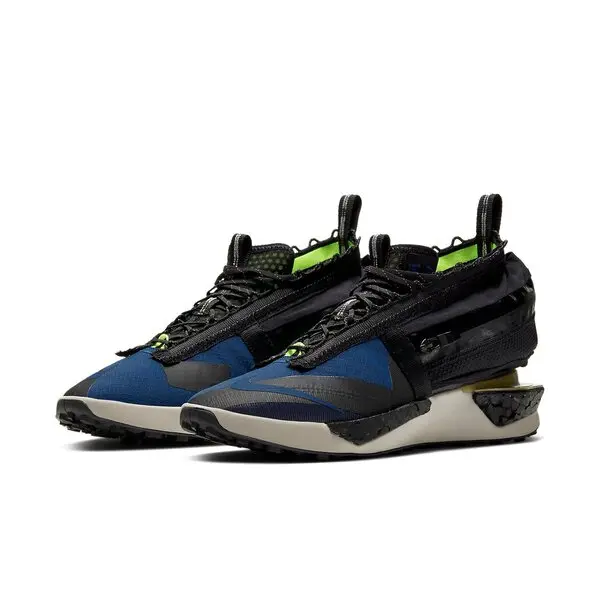 Nike Ispa Drift Gator Sneakers - Black/blue