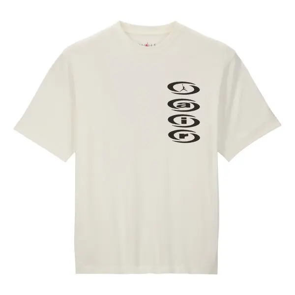 JORDAN X Travis Scott Air T-shirt - Sail
