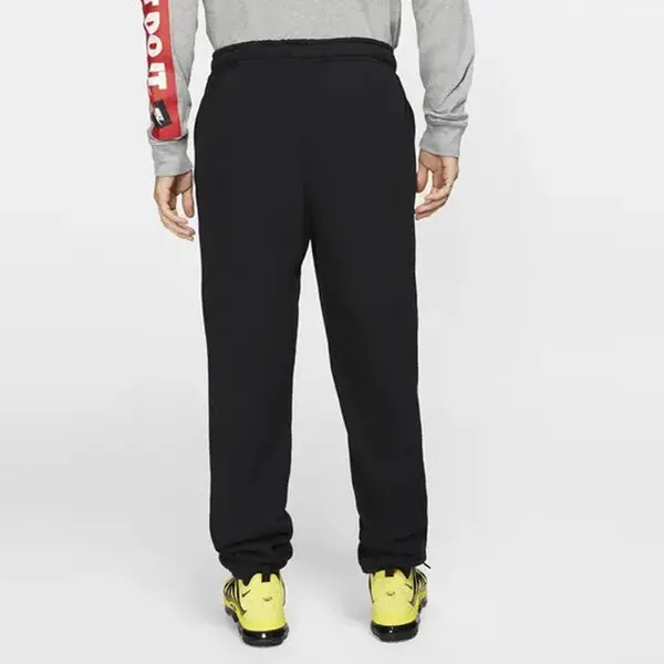 Nike Lab Logo Retro Classic Fleece Lined Sports Pants - Black