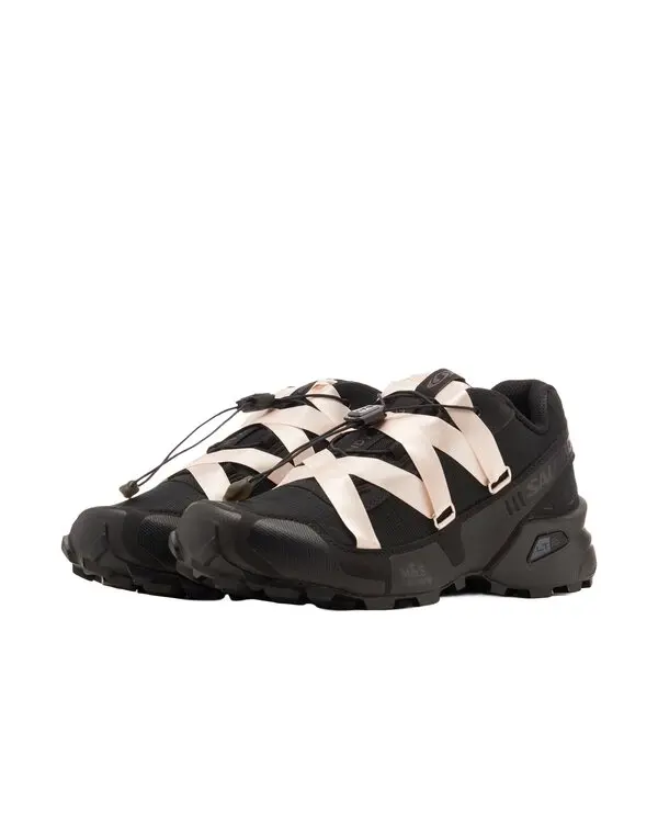 SALOMON X Sandy Liang Speedcross 3 Ribbon Sneakers - Black/cloud Pink