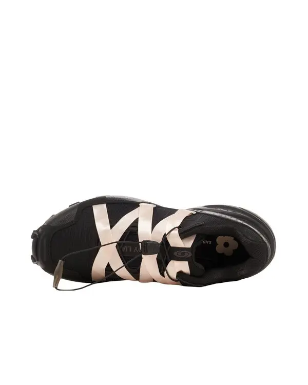 SALOMON X Sandy Liang Speedcross 3 Ribbon Sneakers - Black/cloud Pink