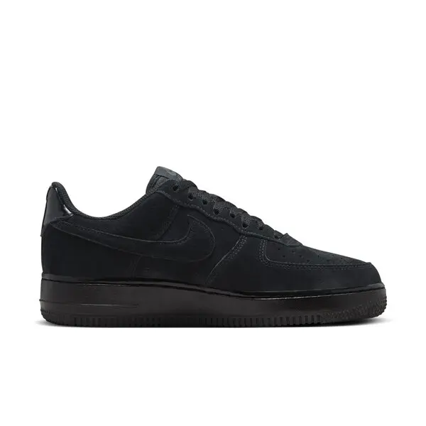 Nike Force 1 '07 Suede Sneakers - Black/anthracite/white