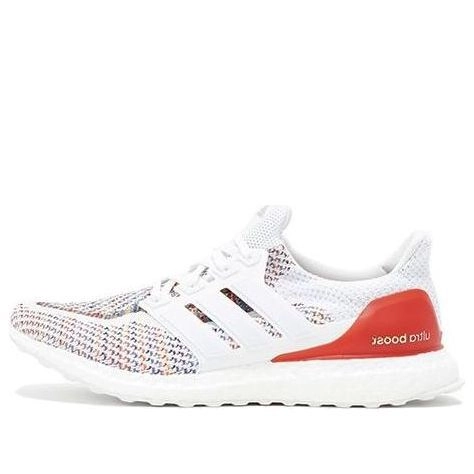 Adidas Ultraboost 2.0 Multi-color Sneakers - White/white/red