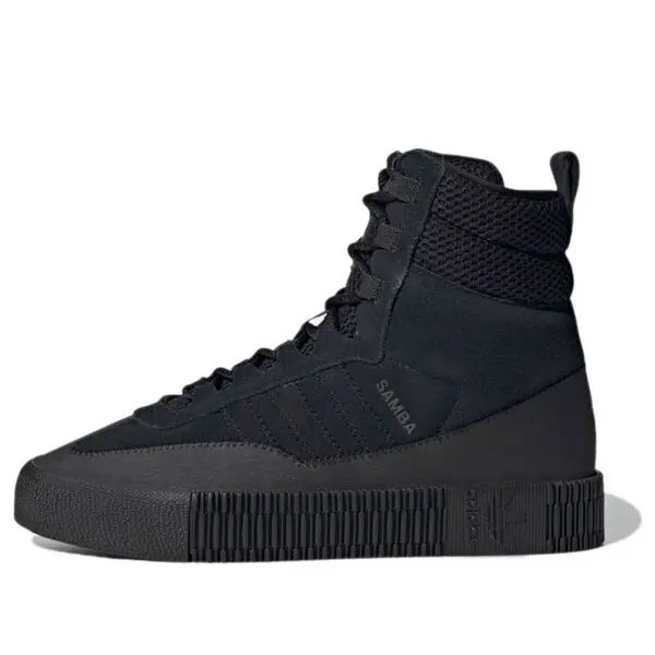Adidas Samba Boot High Top - Core Black