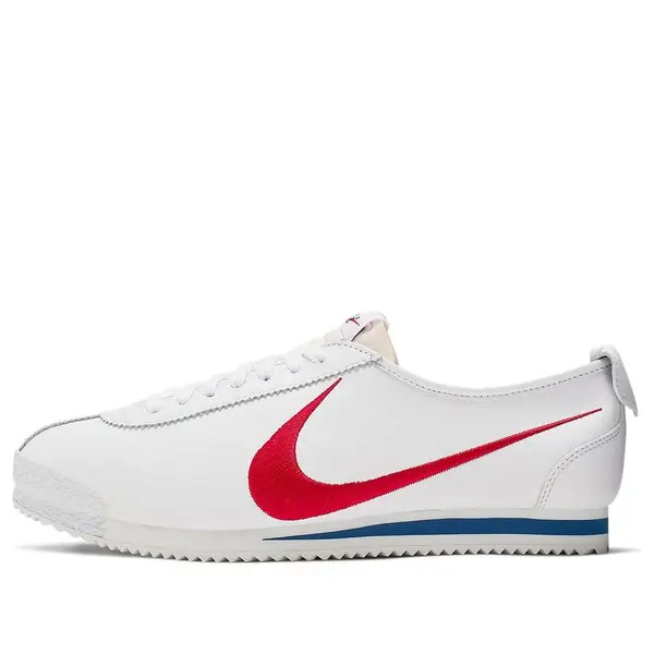 Nike Classic Cortez '72 Qs Shoe Dog Pack Swoosh Sneakers - White/blue/red