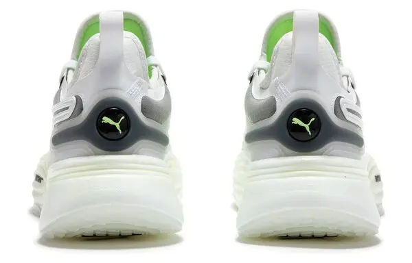 PUMA Pwr Xx Nitro Squared Athletic Sneakers - White/speed Green