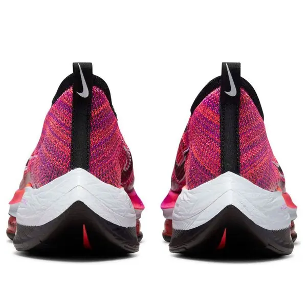 Nike Zoom Alphafly Next% Flyknit Low Top Sneakers - Black/pink
