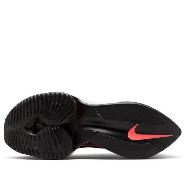Nike Zoom Alphafly Next% Flyknit Low Top Sneakers - Black/pink