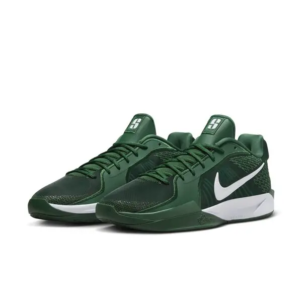Nike Sabrina 2 Low Top Lace-up Athletic Sneakers - Gorge Green/white/volt
