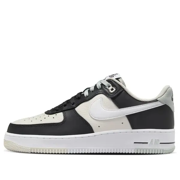 Nike Force 1 Low 'split' Sneakers - Black/light Silver-phantom-white