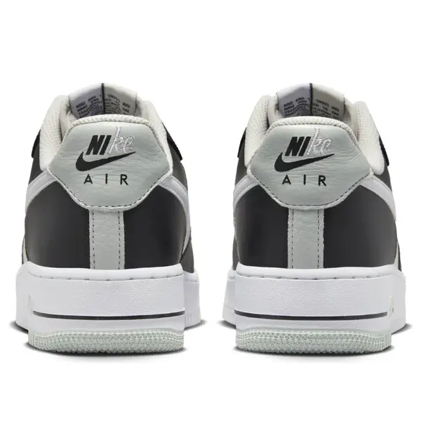 Nike Force 1 Low 'split' Sneakers - Black/light Silver-phantom-white