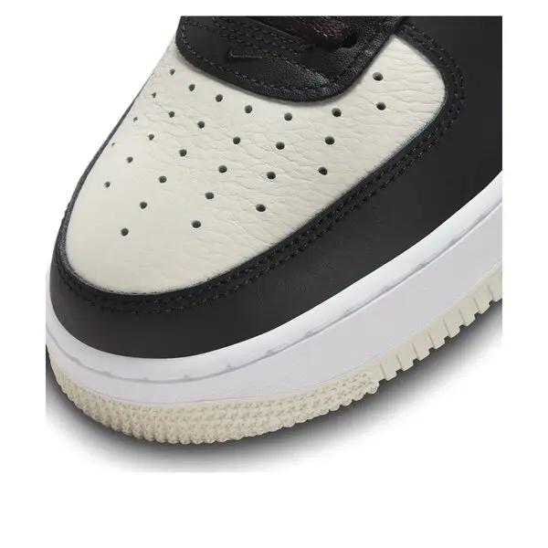 Nike Force 1 Low 'split' Sneakers - Black/light Silver-phantom-white