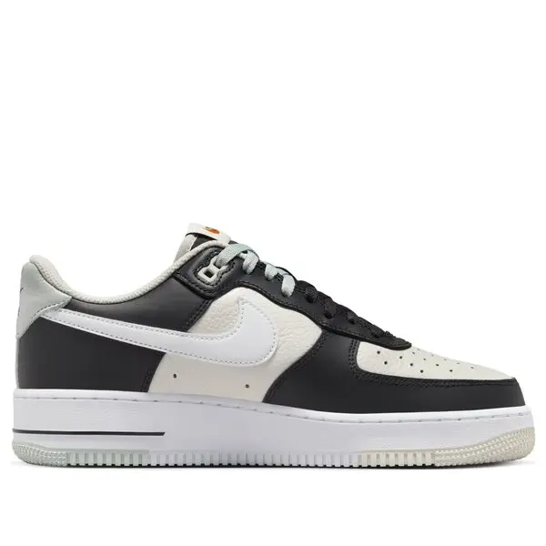 Nike Force 1 Low 'split' Sneakers - Black/light Silver-phantom-white