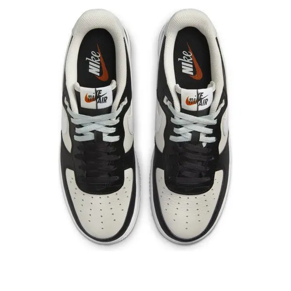 Nike Force 1 Low 'split' Sneakers - Black/light Silver-phantom-white
