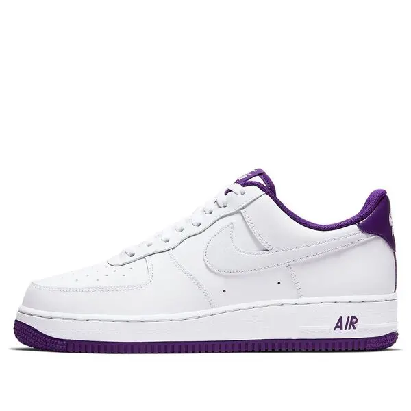 Nike Force 1 Low Sneakers - White/purple