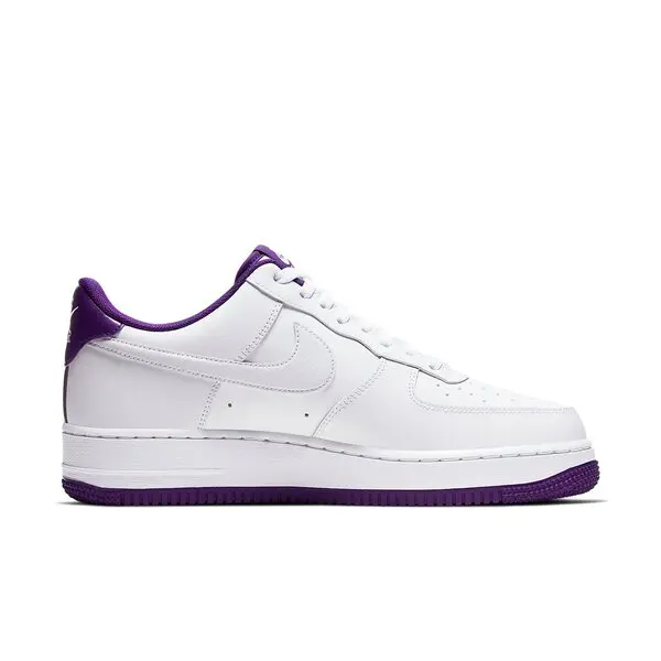 Nike Force 1 Low Sneakers - White/purple