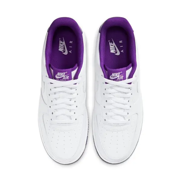 Nike Force 1 Low Sneakers - White/purple