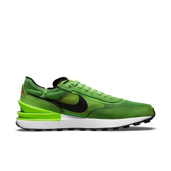 Nike Waffle One Casual Sneakers - Green/black