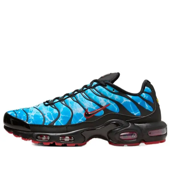 Nike Max Plus "shark Attack" Sneakers - Black/baltic Blue