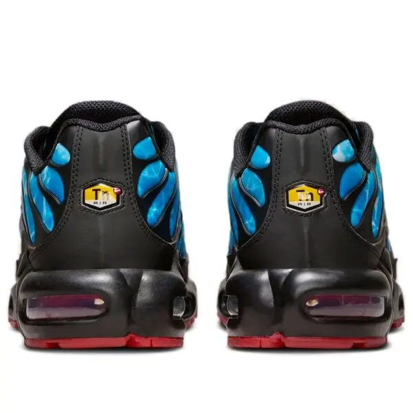 Nike Max Plus "shark Attack" Sneakers - Black/baltic Blue