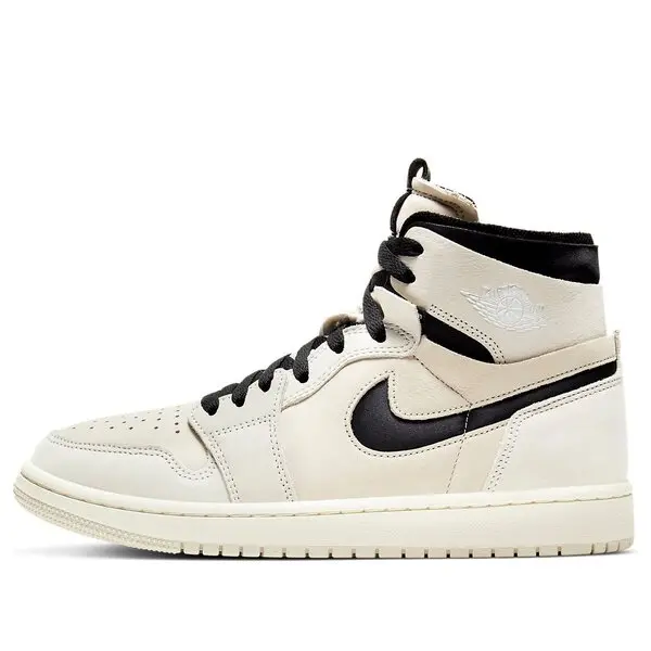 JORDAN 1 Zoom High Top Sneakers - Summit White/black/sail