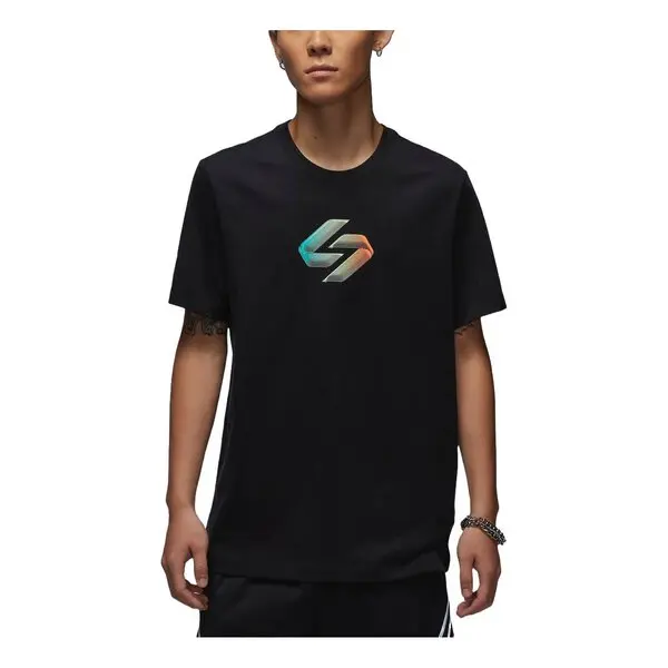 JORDAN Luka Graphic T-shirt Asia Sizing - Black