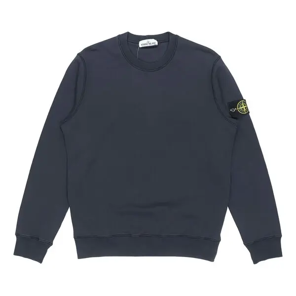 Stone Island Garment Dyed Crewneck Sweatshirt