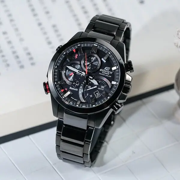 Casio Edifice Solar Powered Chronograph Watch