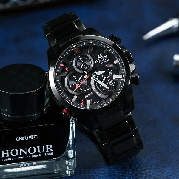 Casio Edifice Solar Powered Chronograph Watch