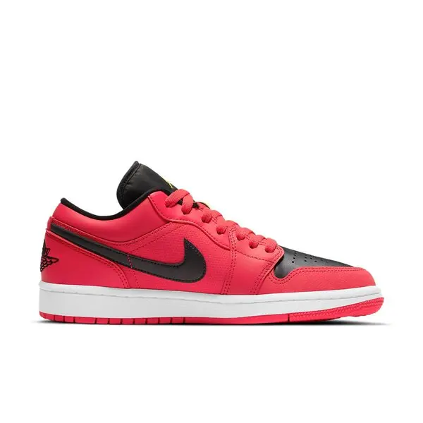 JORDAN 1 Low 'siren Red - Black/red