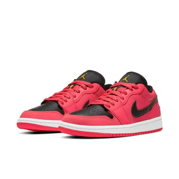 JORDAN 1 Low 'siren Red - Black/red
