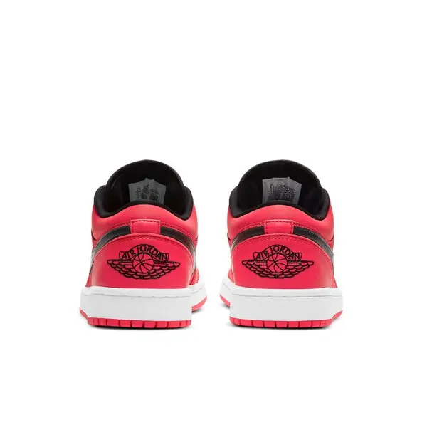 JORDAN 1 Low 'siren Red - Black/red