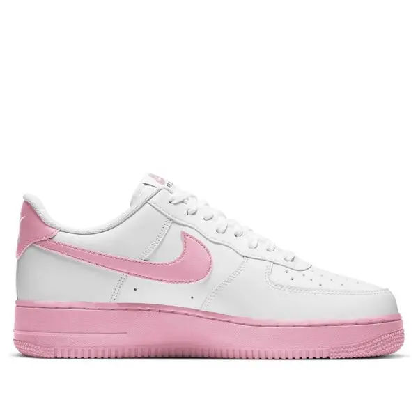 Nike Force 1 '07 Low Sneakers - White/pink