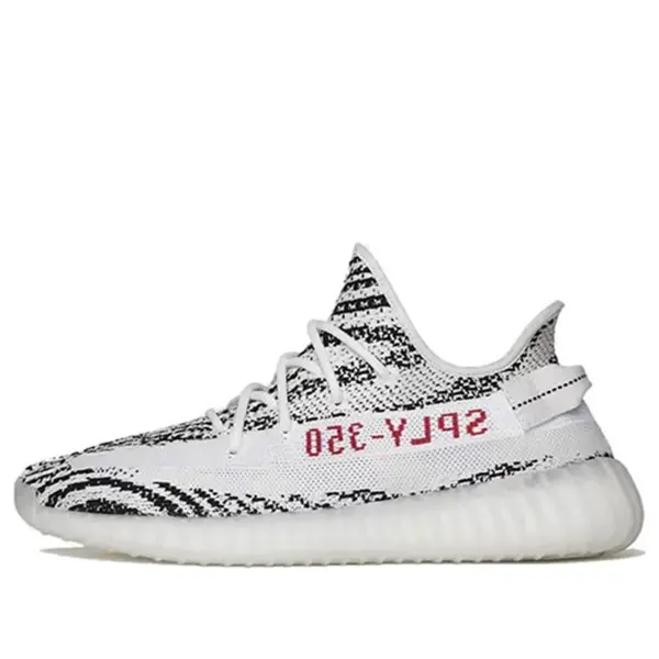 Adidas Yeezy Boost 350 V2 "zebra" Sneakers - White/cblack/red