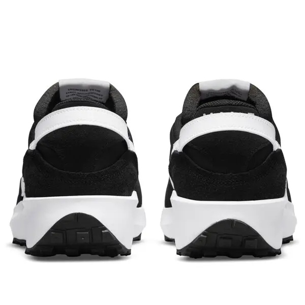 Nike Waffle Debut Low Top Sneakers - Black/white