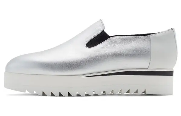 Onitsuka Tiger Slip-on Sneakers With Platform Sole - Silver