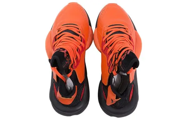 Adidas Y-3 Kaiwa "icon Orange" Sneakers - Blackorange