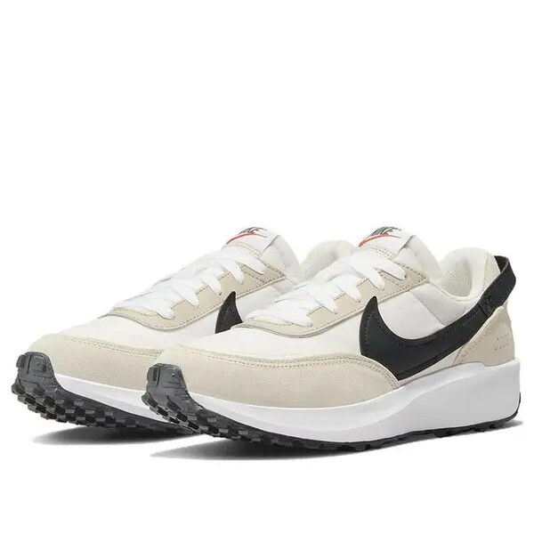 Nike Waffle Debut Sneakers - White/black