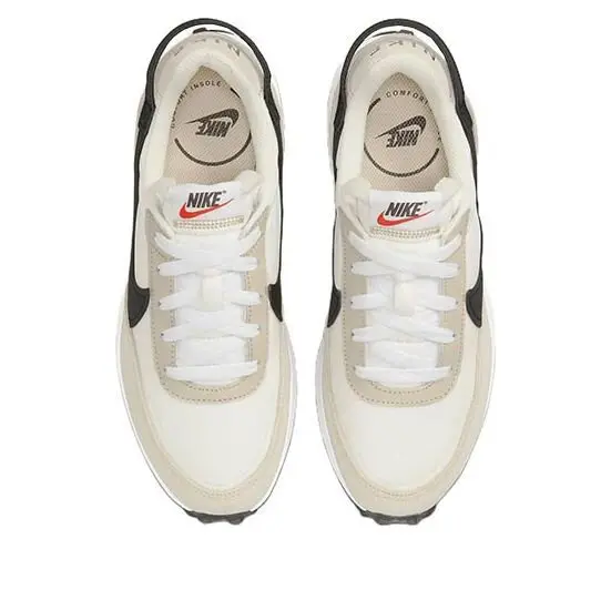 Nike Waffle Debut Sneakers - White/black