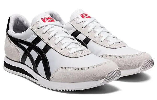 Onitsuka Tiger New York "white Black" Lace-up Sneakers - White/black
