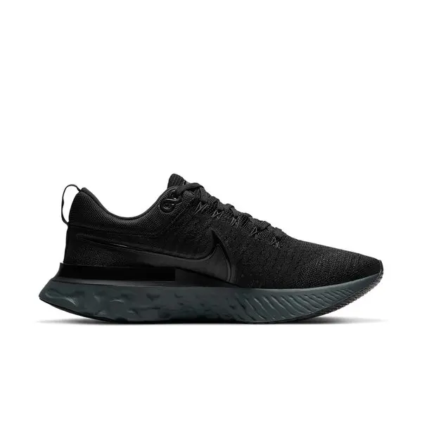 Nike React Infinity Run Flyknit 2 Athletic Sneakers - Black