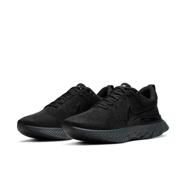 Nike React Infinity Run Flyknit 2 Athletic Sneakers - Black