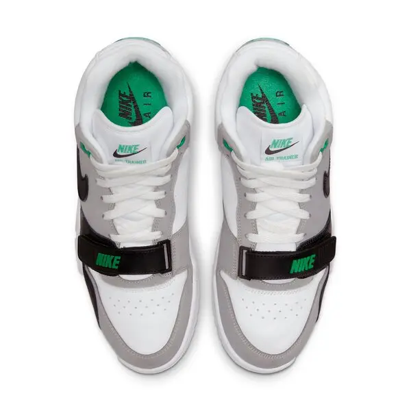 Nike Trainer 1 Mid "chlorophyll" 2022 Sneakers - White/black/medium Grey
