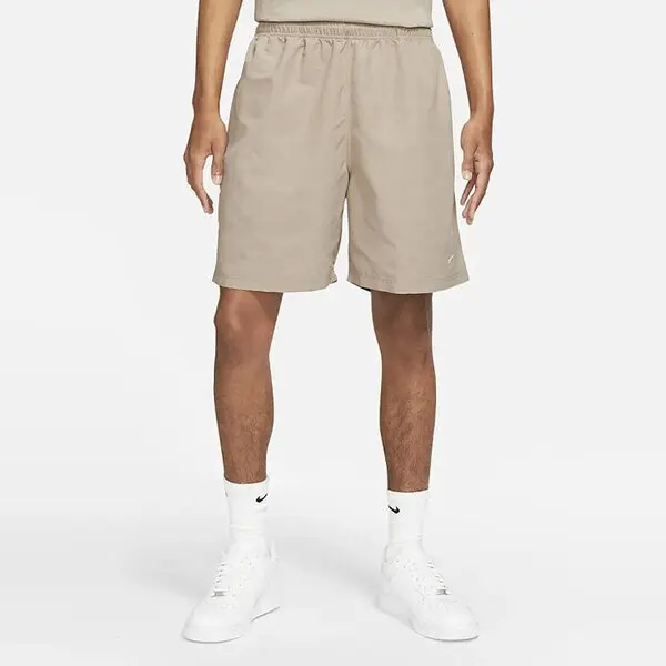 Nike Swoosh Logo Embroidered Loose Shorts