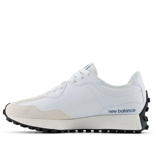 NEW BALANCE 327 Sneakers - White/blue Laguna