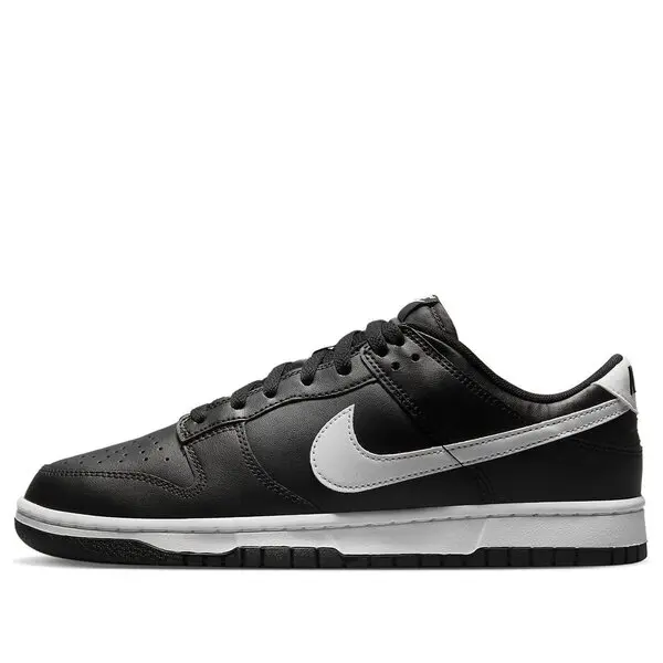 Nike Dunk Low "black Panda 2.0" Sneakers - Black/white