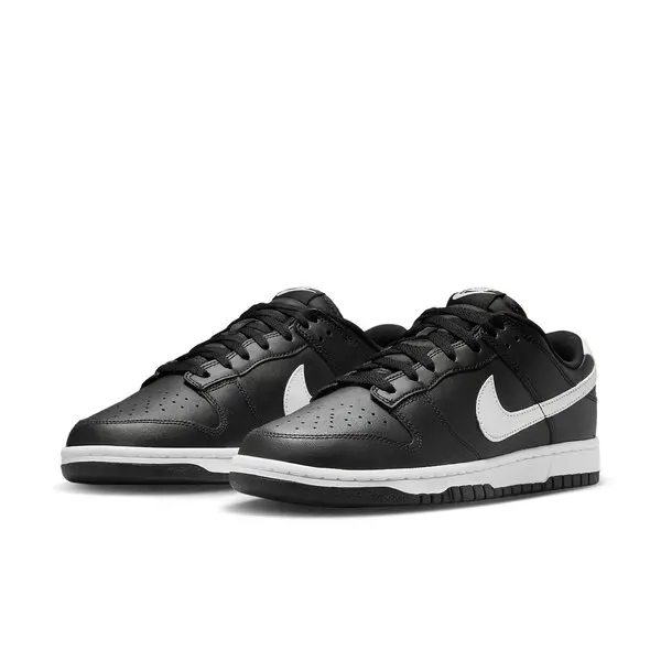 Nike Dunk Low "black Panda 2.0" Sneakers - Black/white