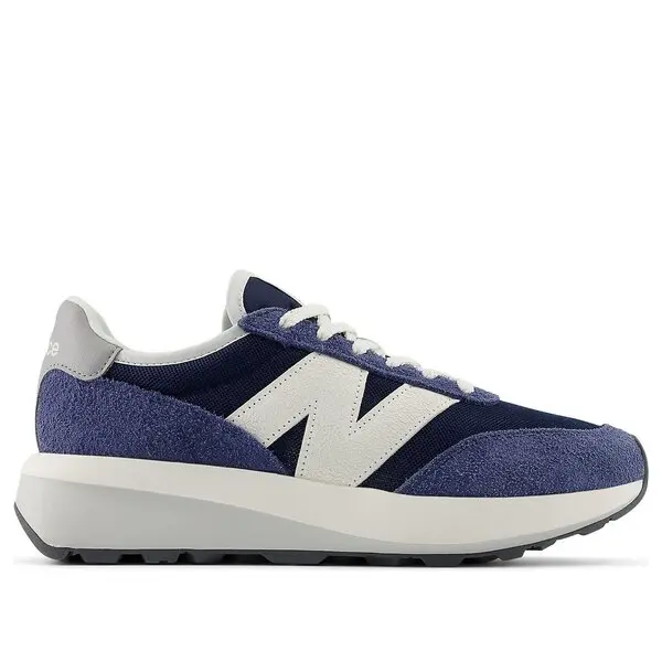 NEW BALANCE 370 Athletic Sneakers - Navy/white