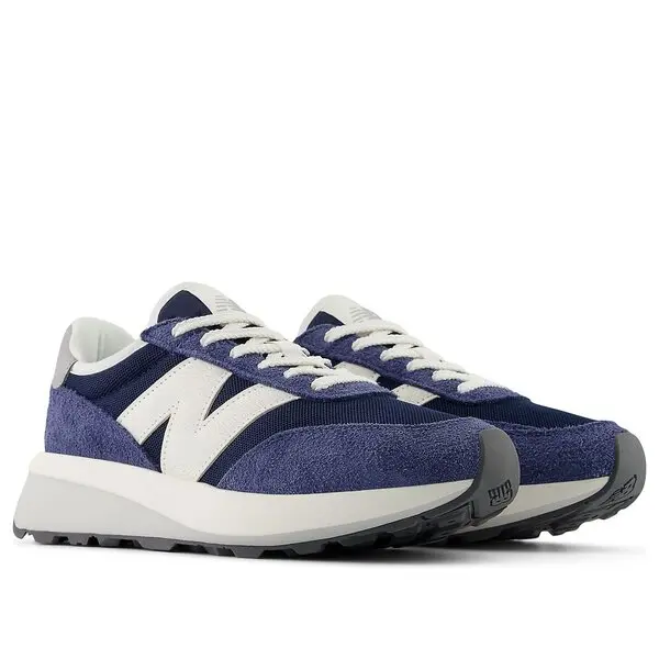 NEW BALANCE 370 Athletic Sneakers - Navy/white